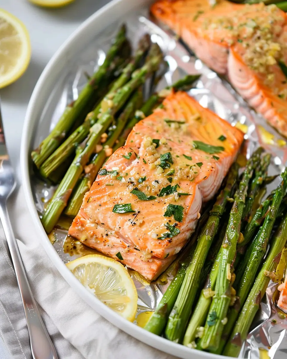 baked salmon in foil